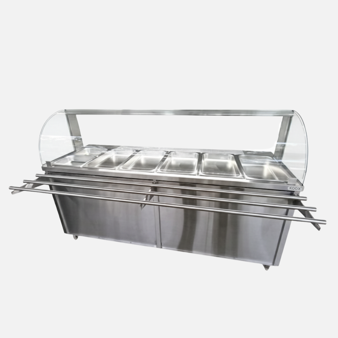 Mesa Caliente KOOK para Alimentos en Acero Inoxidable – Proditec